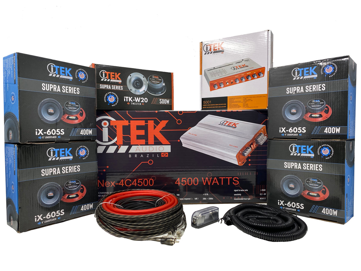 COMBO #2 ( CLICK AND READ DESCRIPTION BELOW ) NO INCLUYE EL PREAMP – ItekAudio