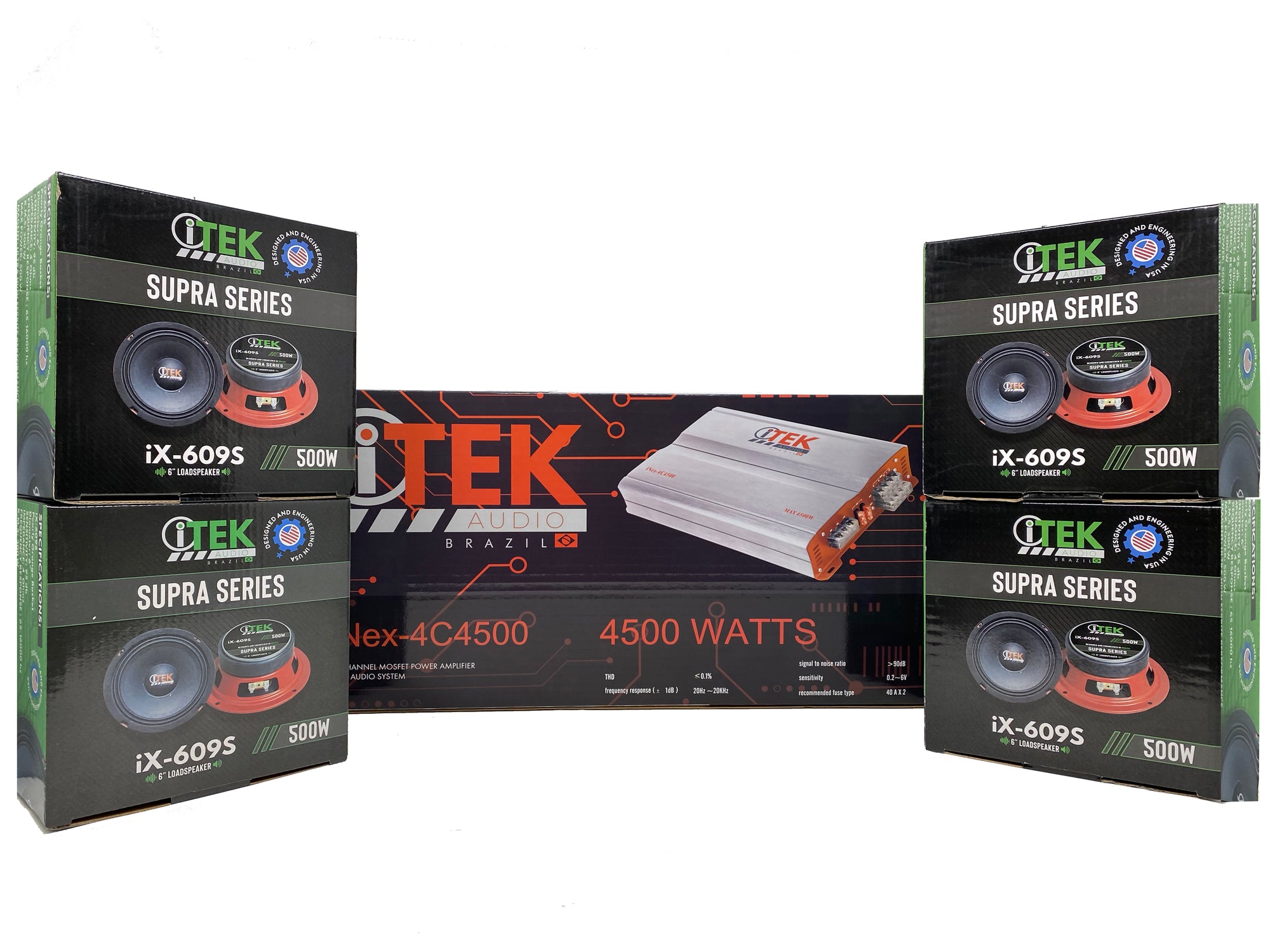 COMBO #4 ( iX-609 & iNEX-4C4500 ) – ItekAudio