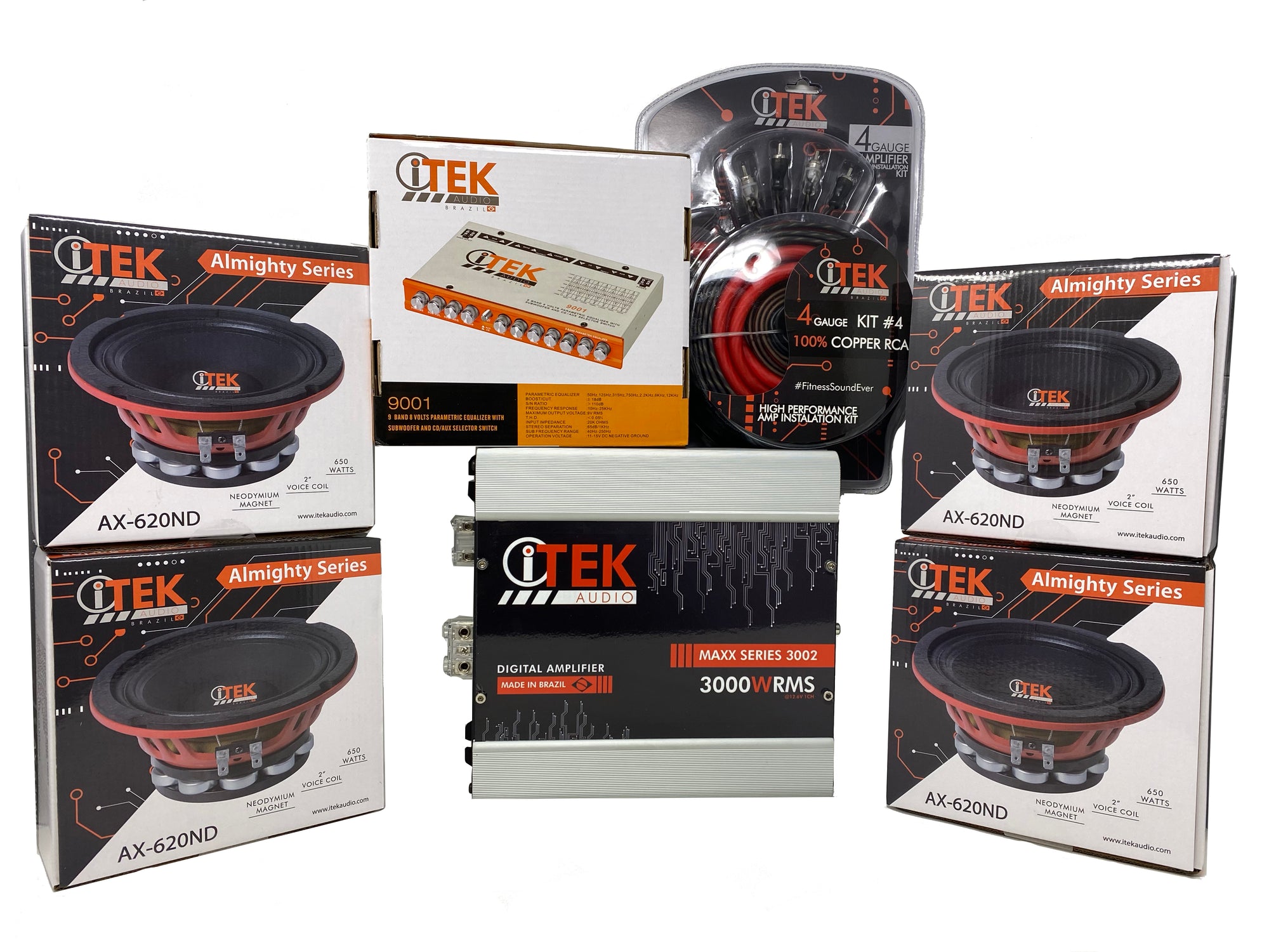 COMBO #21 ( CLICK AND READ DESCRIPTION BELOW ) NO INCLUYE EL PREAMP – ItekAudio